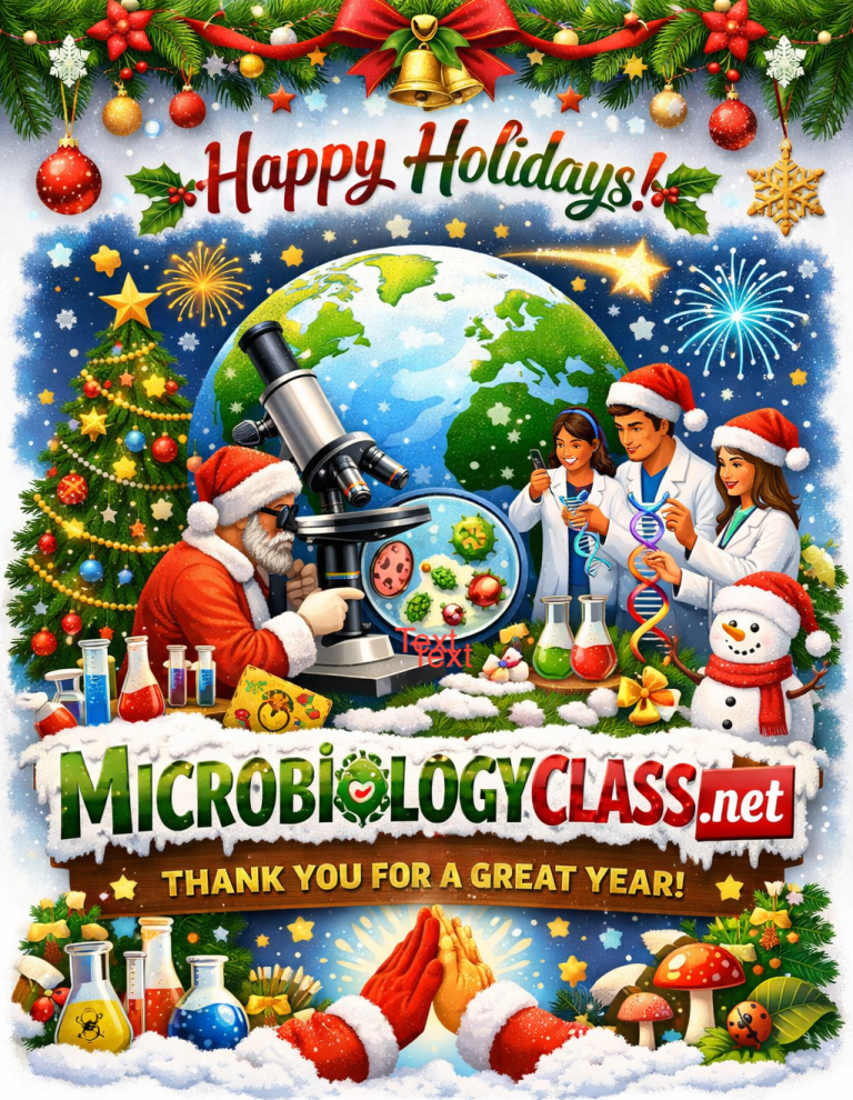 Happy Holidays - Microbiology Class
